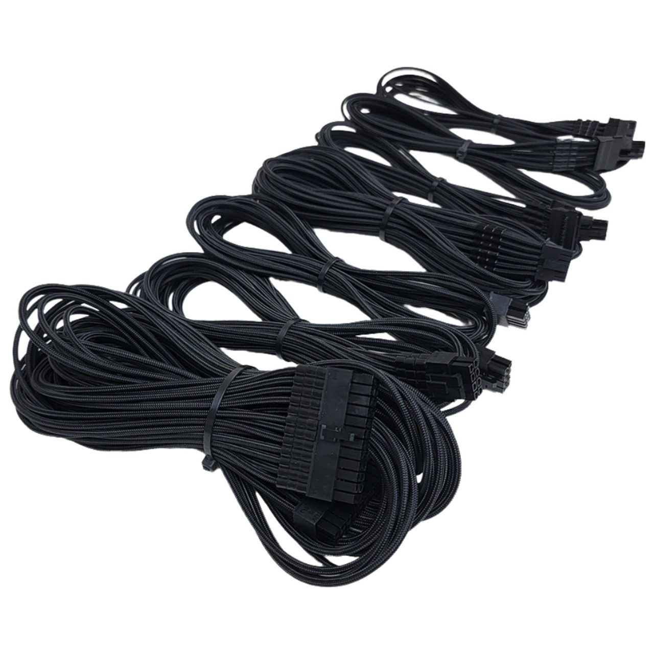 Professional Tailor Made Custom Sleeved Modular Cable Kit for NZXT - MODDIY