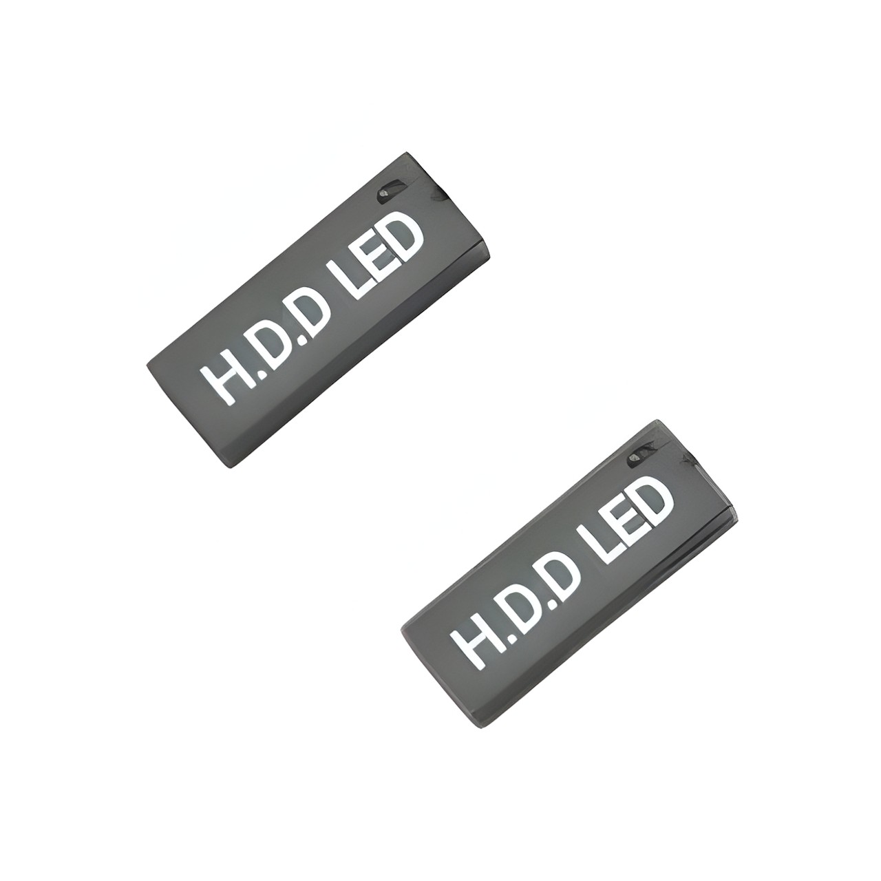 Dupont 2 Pin Female Motherboard HDD LED Connector Black - MODDIY