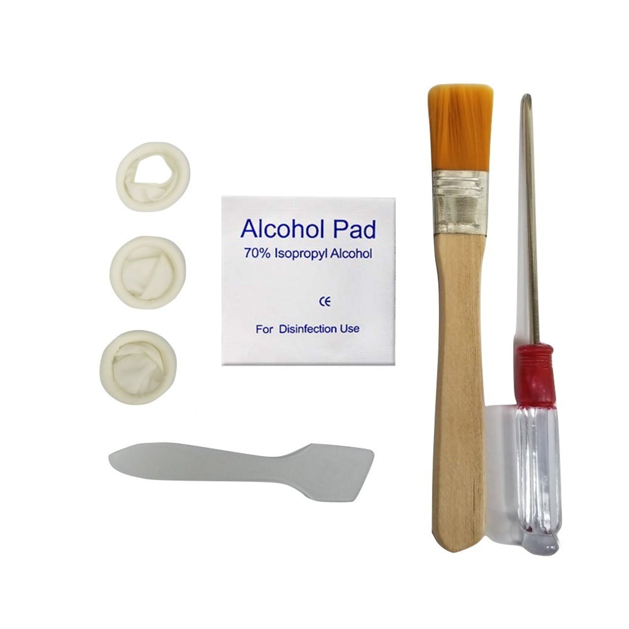 Thermal Paste Interface Compound Application Wipe Mixing Wand Tool Kit ...