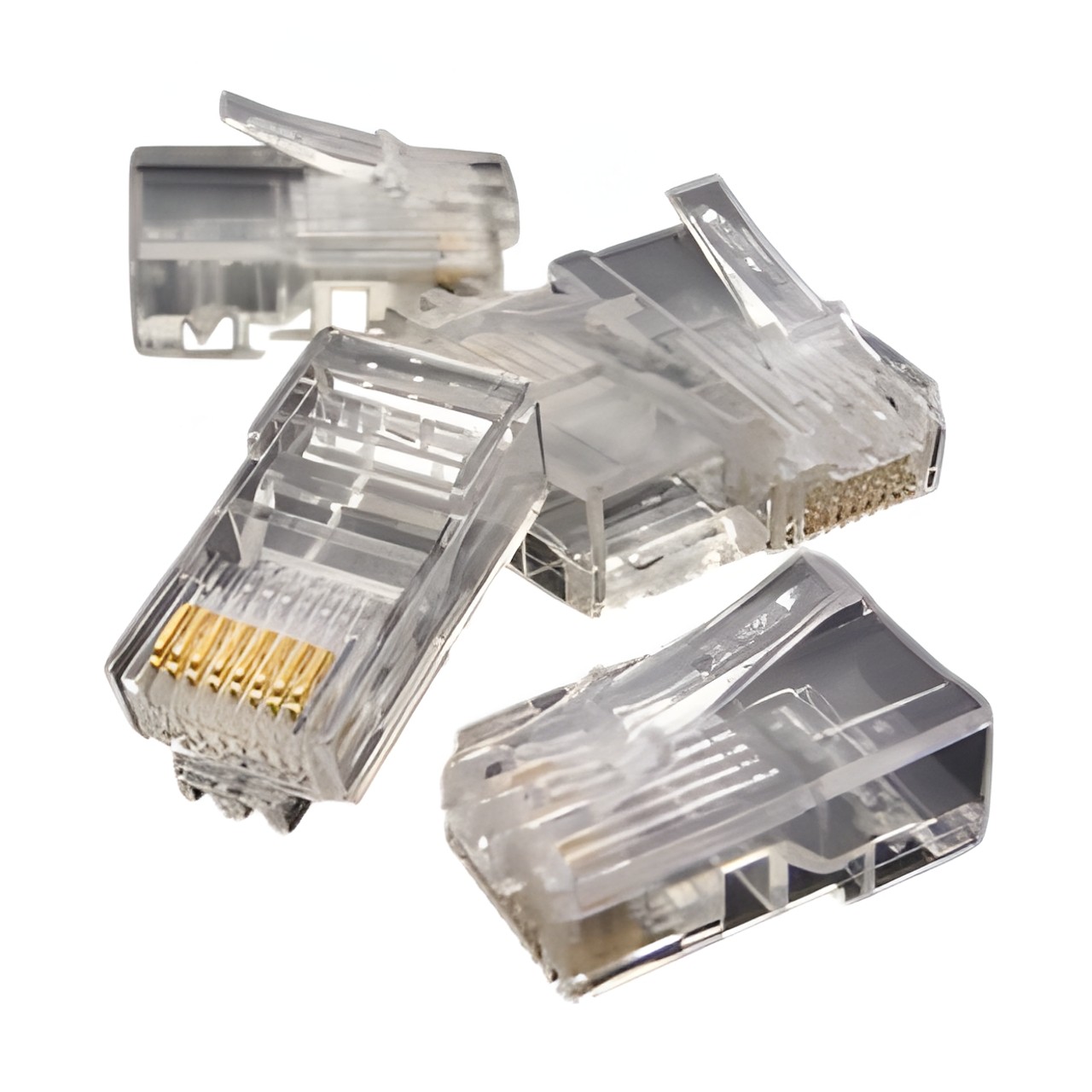 RJ45 CAT5 Network Crystal Ethernet Head Connector - MODDIY
