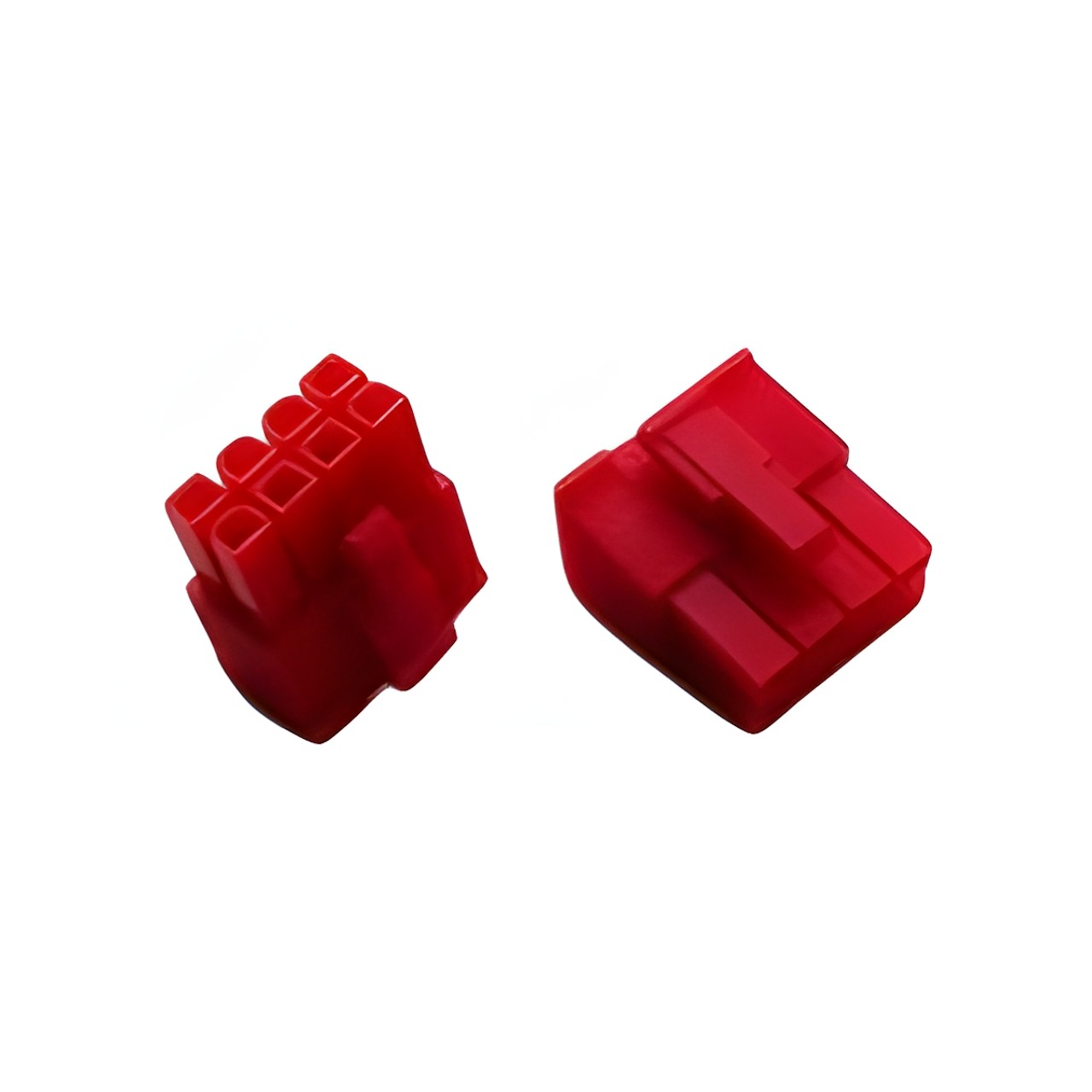 MODDIY 8 Pin Female 12V EPS Power Molex Connector Red - MODDIY