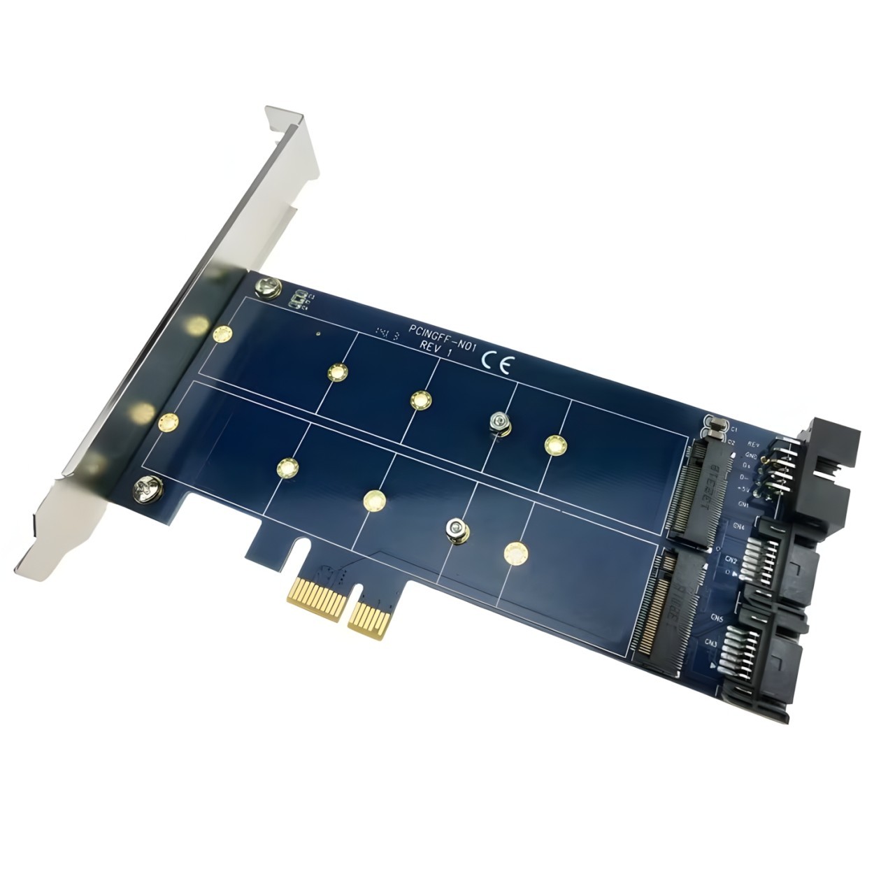 PCIE to NGFF M.2 SSD Adapter Card - MODDIY