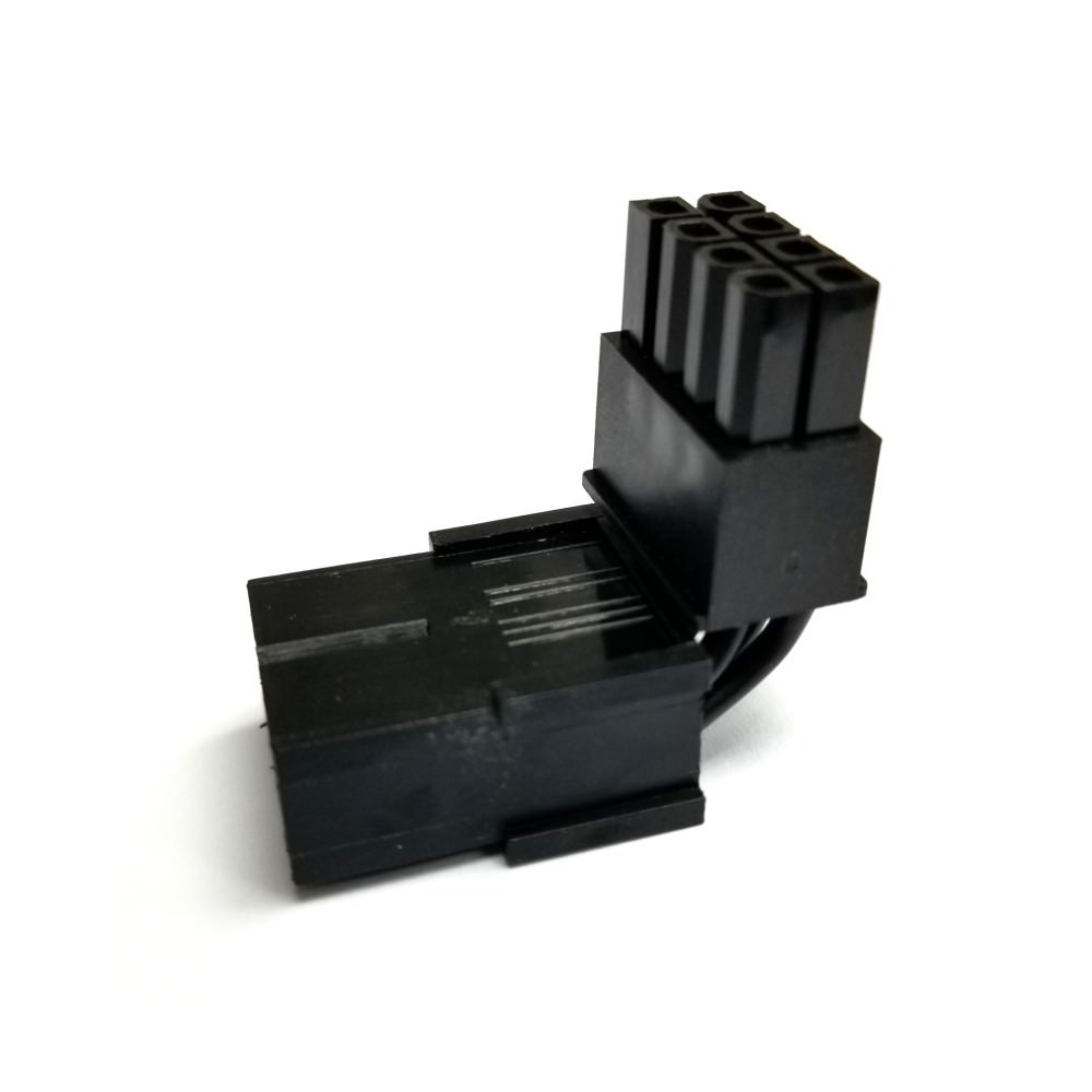 Premium 90 Degree 8 Pin VGA GPU Graphics Card Angle Connector Adapter ...